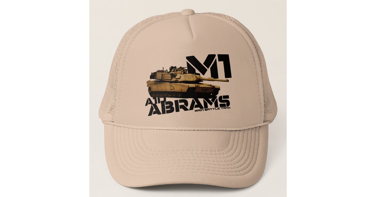 M1 Abrams Trucker Hat | Zazzle