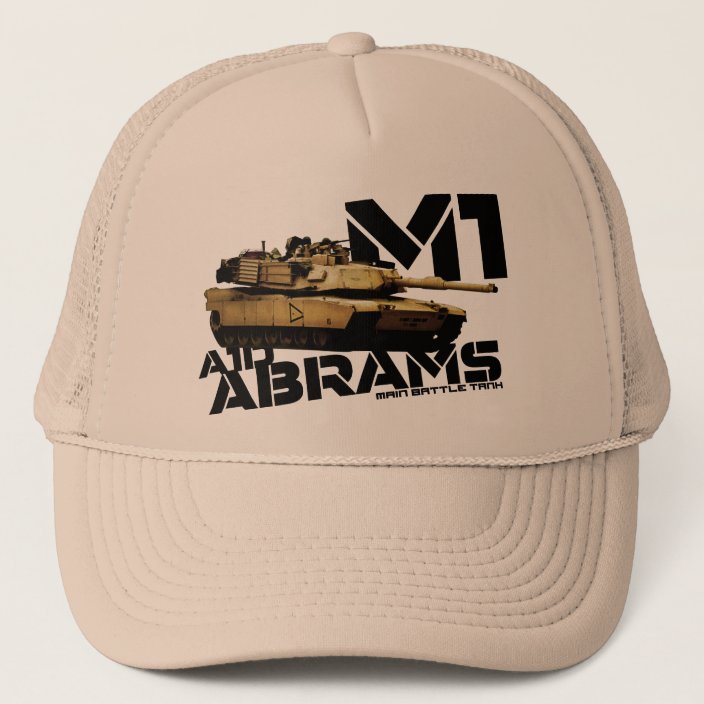 M1 Abrams Trucker Hat | Zazzle.com