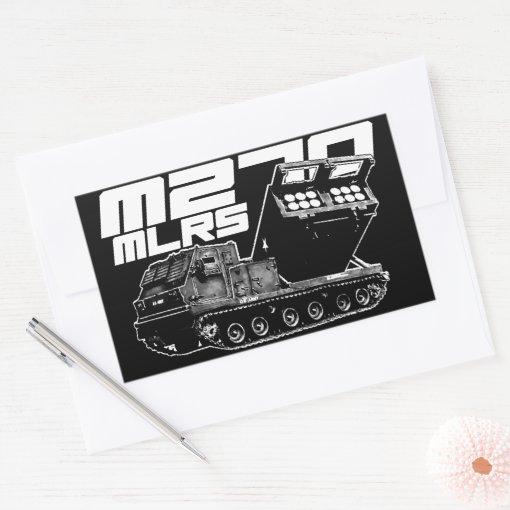 M270 MLRS Rectangle Stickers | Zazzle