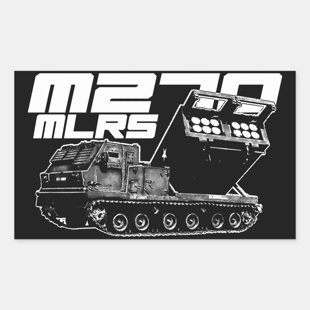 M270 MLRS Rectangle Stickers | Zazzle