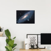 M31 Galaxy in Andromeda Poster | Zazzle