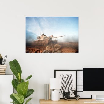 M60 Patton Tank Poster | Zazzle