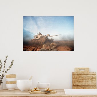 M60 Patton Tank Poster | Zazzle