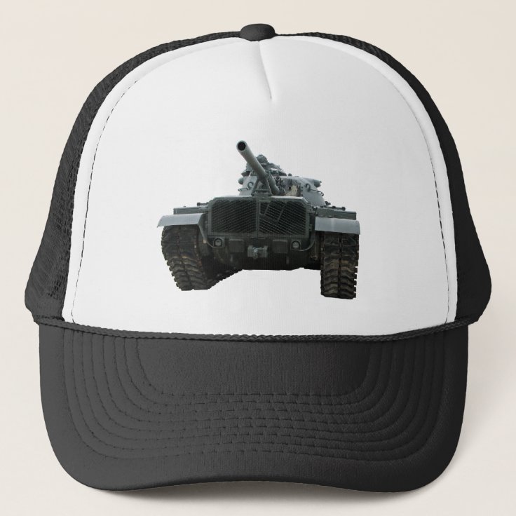 M60 Patton Tank Trucker Hat | Zazzle