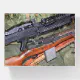M60 & Rifle Side By Side Paperweight | Zazzle