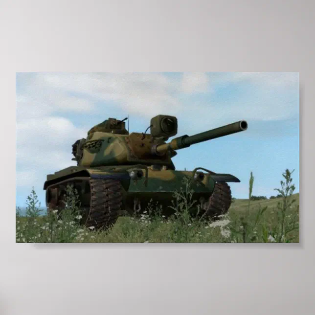 M60 Tank Poster | Zazzle