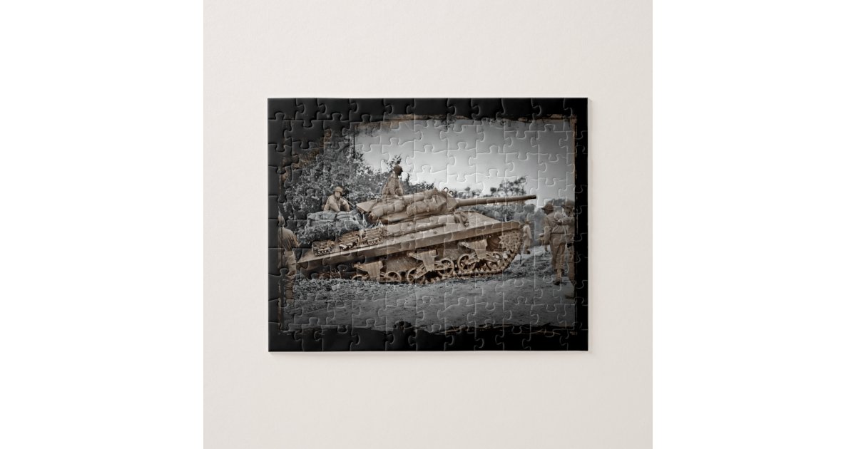 M-10 Tank Destroyer WWII Jigsaw Puzzle | Zazzle