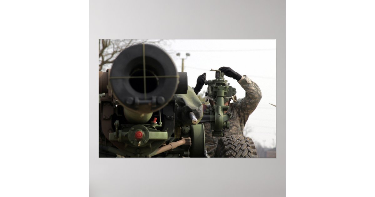 M-119A2 Howitzer Poster | Zazzle