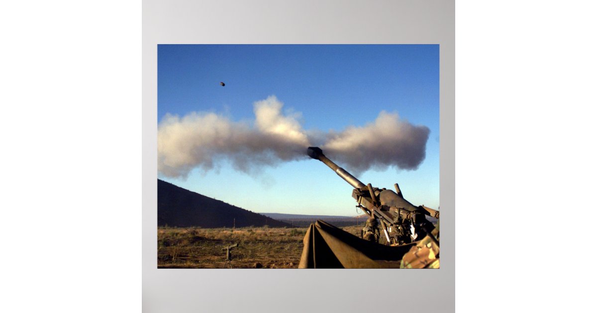 M-198 Howitzer Poster | Zazzle
