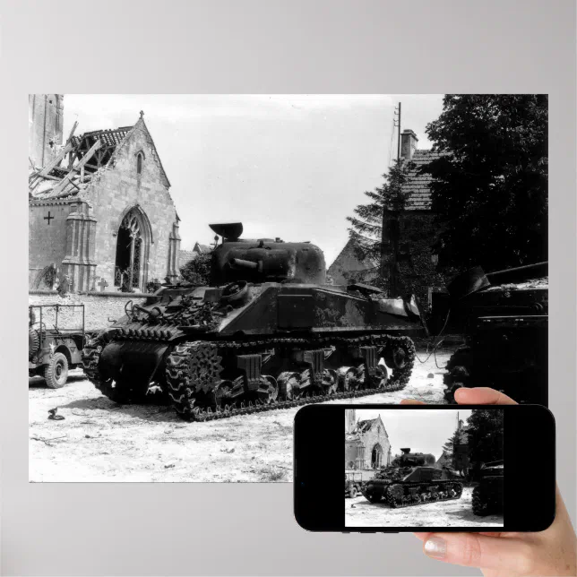 M-4 Sherman Poster | Zazzle