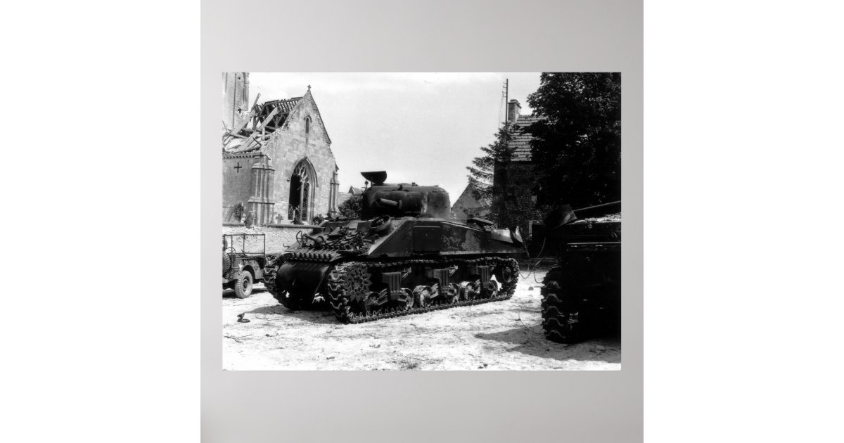 M-4 Sherman Poster | Zazzle