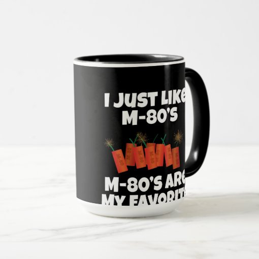 M-80 Firework Favorite M80 Firecracker Mug | Zazzle M-80 Firework Favorite M80 Firecracker Mug | Zazzle