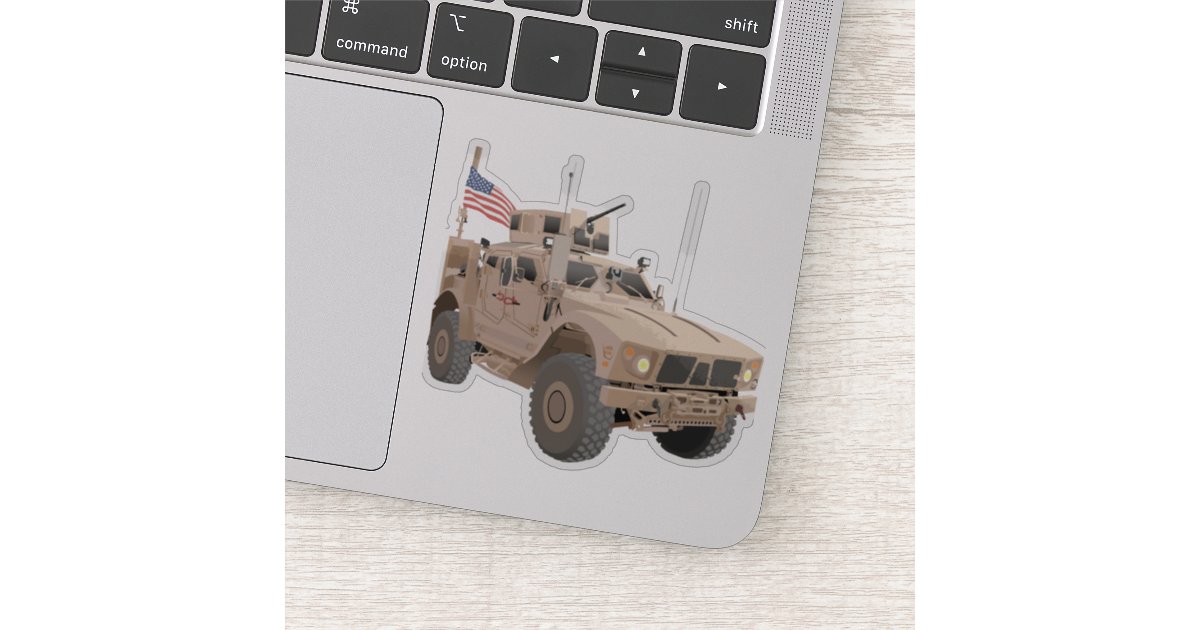 M-ATV MRAP Army Military Truck Sticker | Zazzle