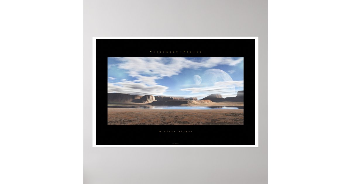 m class planet poster | Zazzle