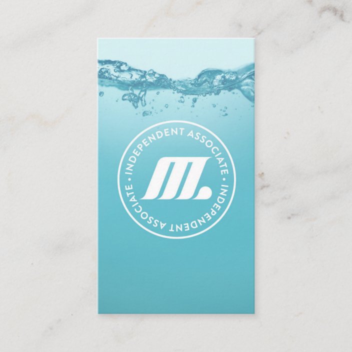 M Hydration Business Card | Zazzle.com