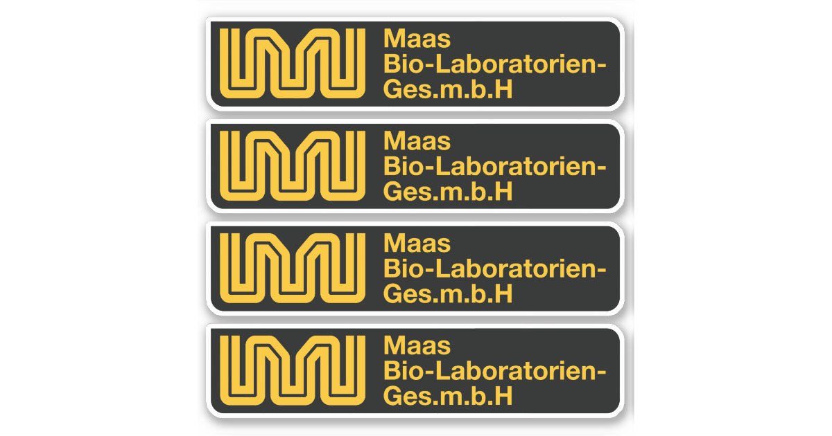 Maas Biolabs (Neuromancer) Sticker | Zazzle