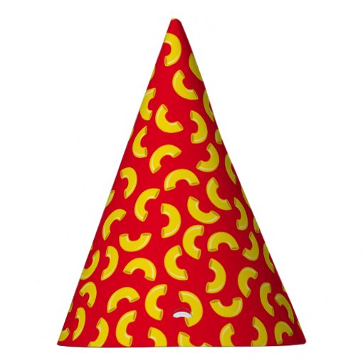 Mac and Cheese Kid 1st Birthday Party Macaroni Party Hat | Zazzle
