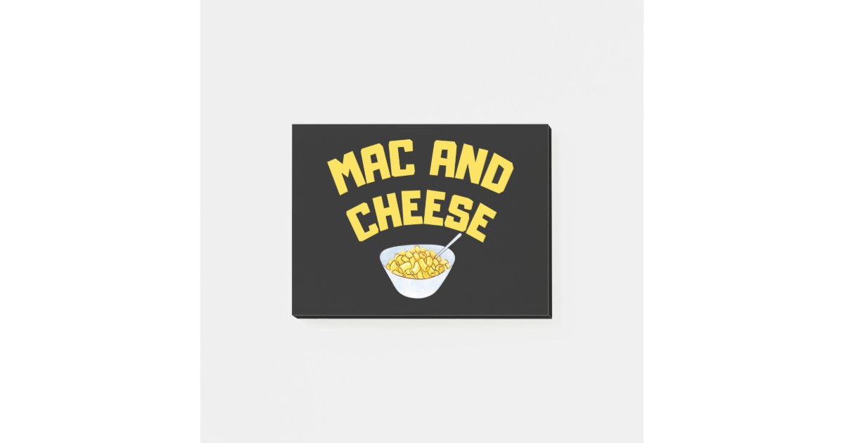 Mac And Cheese| Macaroni And Cheese Post-it Notes | Zazzle