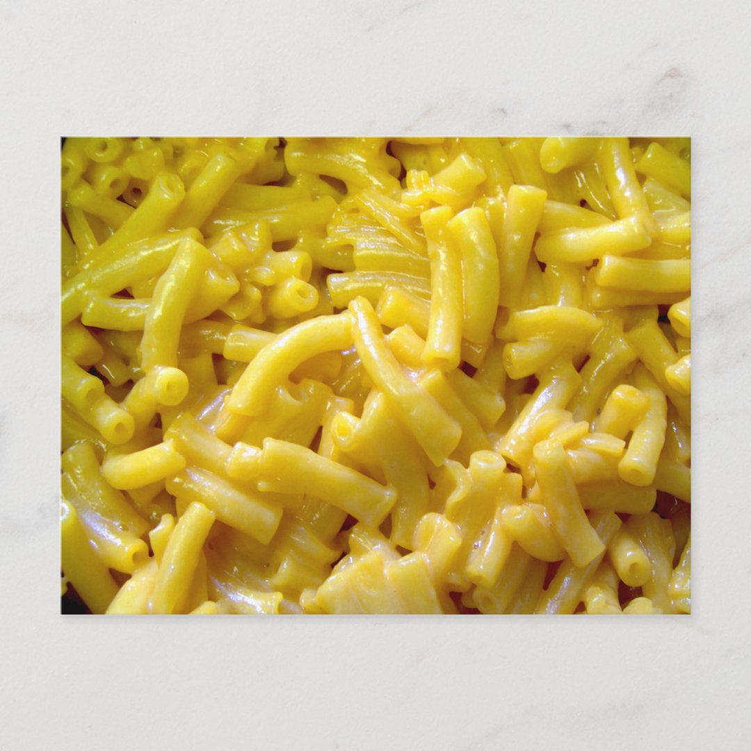 mac-and-cheese postcard | Zazzle