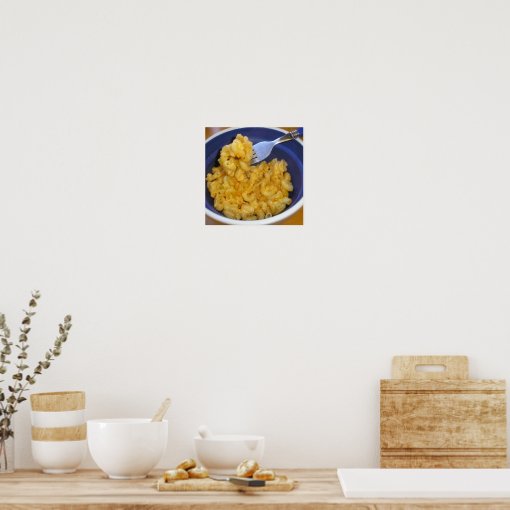 Mac & Cheese Poster | Zazzle
