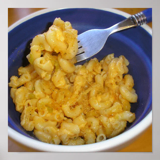 Mac & Cheese Poster | Zazzle
