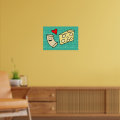 Mac Loves Cheese Funny Cute Macaroni Cheese Poster Zazzle