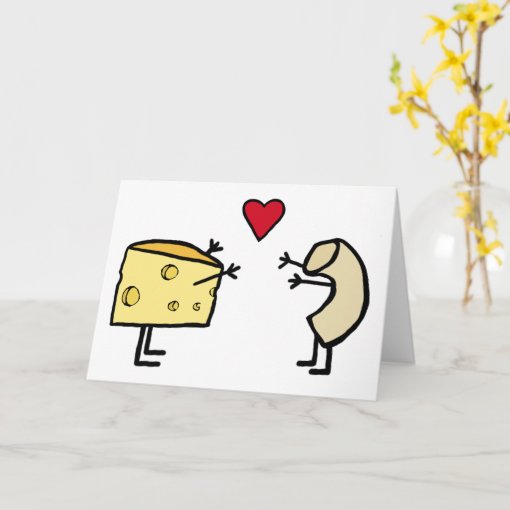 Macaroni and Cheese Card | Zazzle