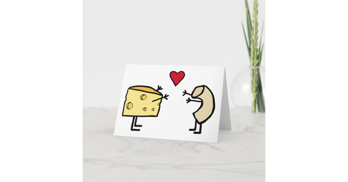 Macaroni and Cheese Card | Zazzle