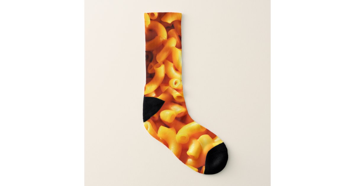 Macaroni and Cheese Socks | Zazzle.com