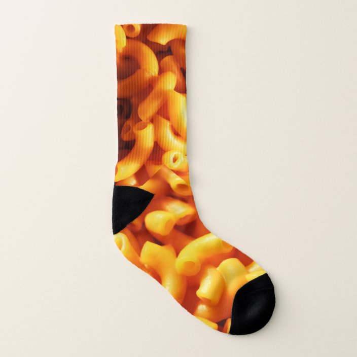 Macaroni and Cheese Socks | Zazzle.com