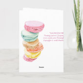 Macarons Birthday Card | Zazzle
