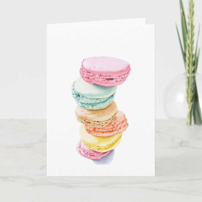 Macarons Card | Zazzle