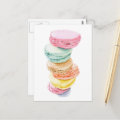 Macarons Postcard | Zazzle
