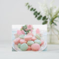 Macarons Postcard | Zazzle