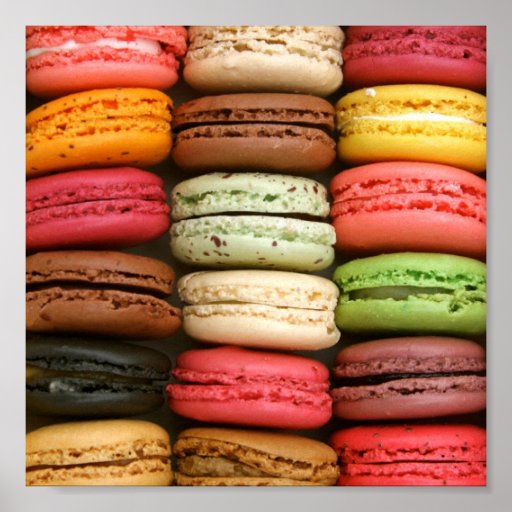 Macarons Poster | Zazzle