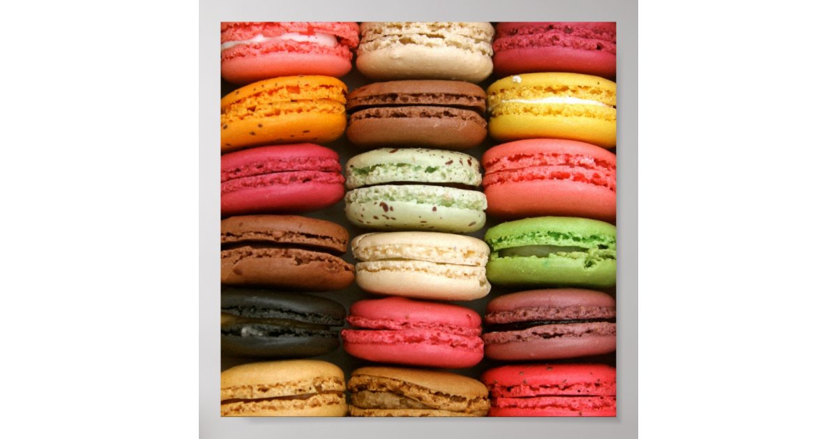 Macarons Poster | Zazzle