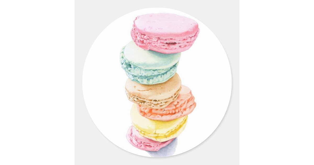 Macarons Sticker | Zazzle
