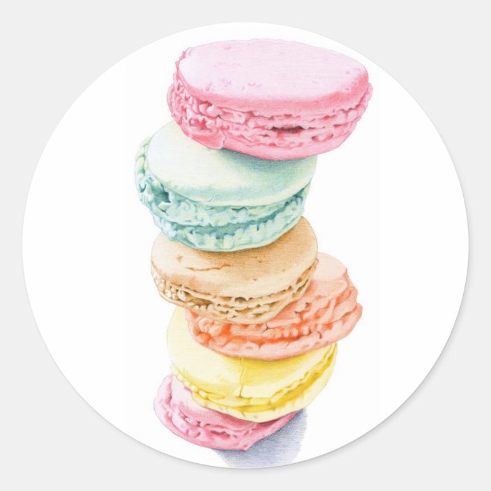 Macarons Sticker | Zazzle.com