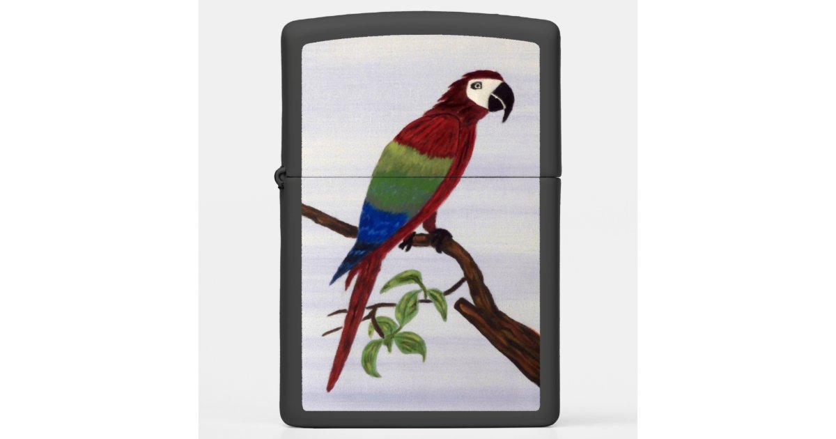 Macaw Parrot Zippo Lighter | Zazzle