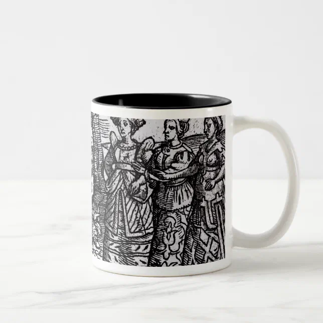Macbeth, Banquo and the Three Witches Two-Tone Coffee Mug | Zazzle
