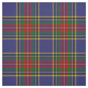 MacBeth Tartan Print Fabric | Zazzle