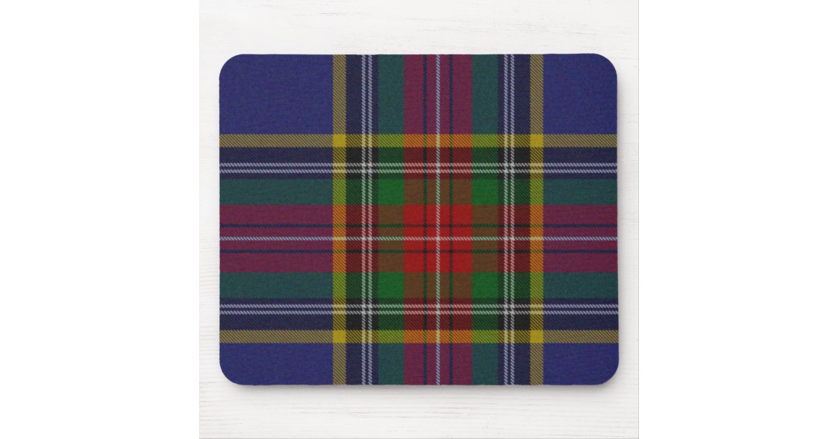MacBeth Tartan Plaid Mouse Pad | Zazzle