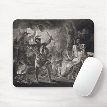 Macbeth, the Three Witches and Hecate in Act IV, S Mouse Pad | Zazzle