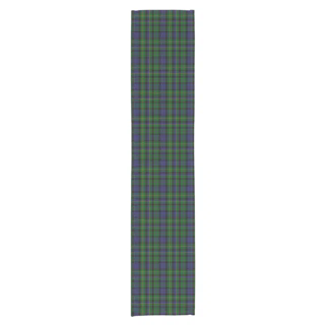 MacBride Clan Tartan Plaid Table Runner | Zazzle