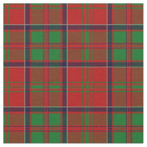 MacMillan Tartan Print Fabric | Zazzle.com