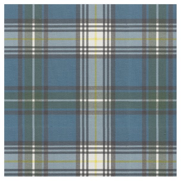 Clan MacDowall Tartan Fabric | Zazzle