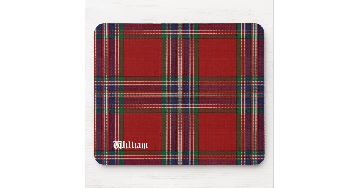 MacFarlane Tartan Plaid Mouse Pad | Zazzle
