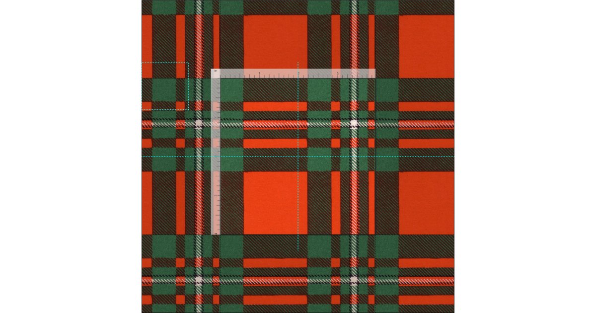 Macgregor clan Plaid Scottish tartan Fabric | Zazzle