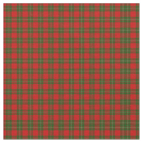 Clan MacGregor Tartan Fabric | Zazzle.com