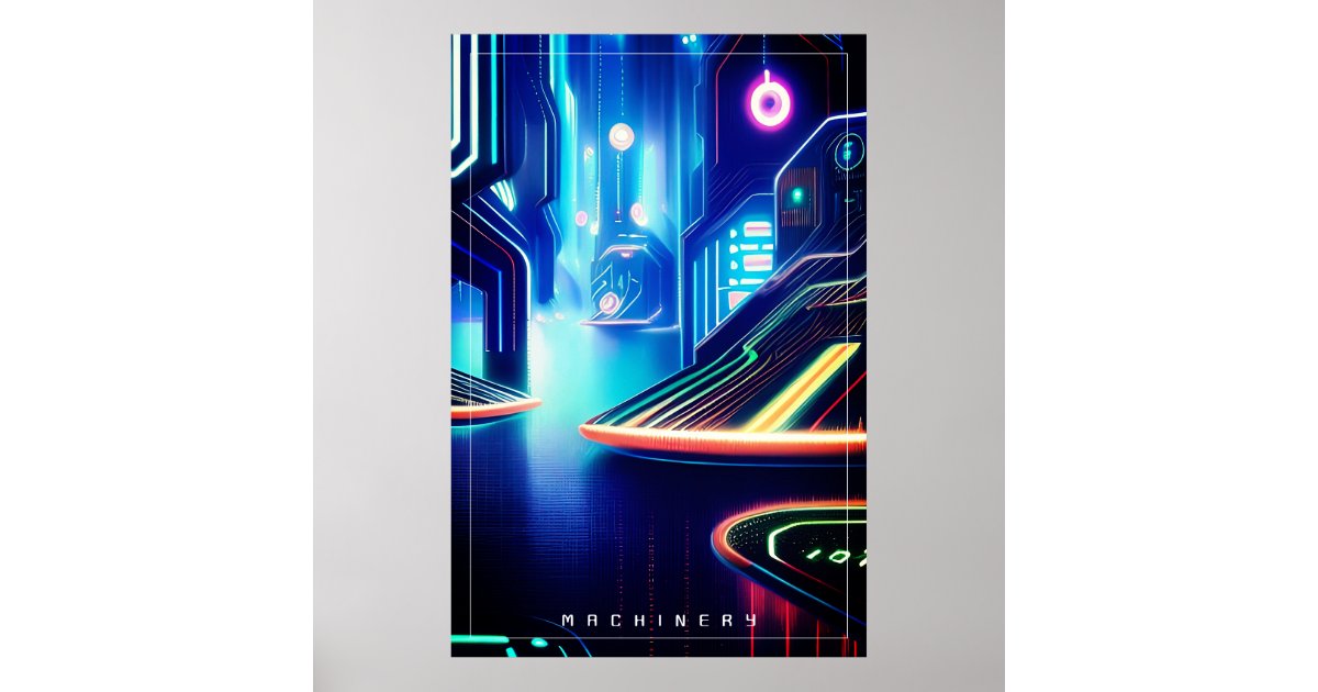 Machinery Poster | Zazzle